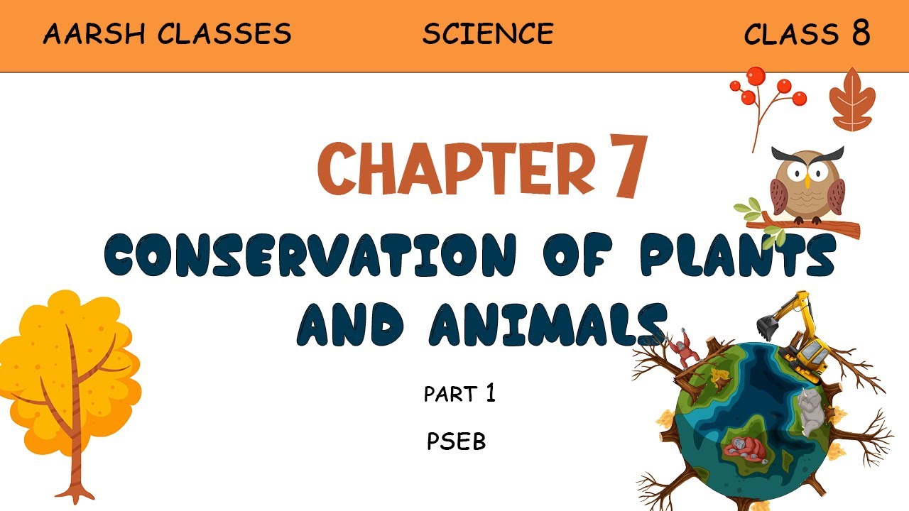 Class 8 PSEB Science - Conservation of Plants and animals Chapter 7 ...