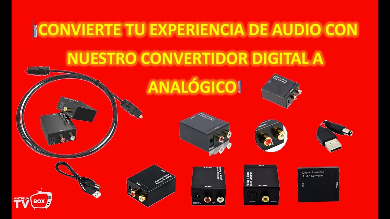 🔊 ¡Convierte tu experiencia de audio con nuestro Convertidor Digital a ...
