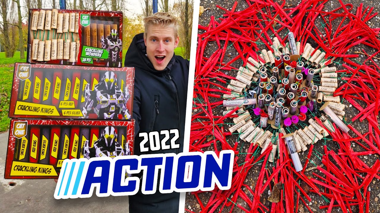 ACTION VERKOOPT HET *BESTE VUURWERK* - YouTube