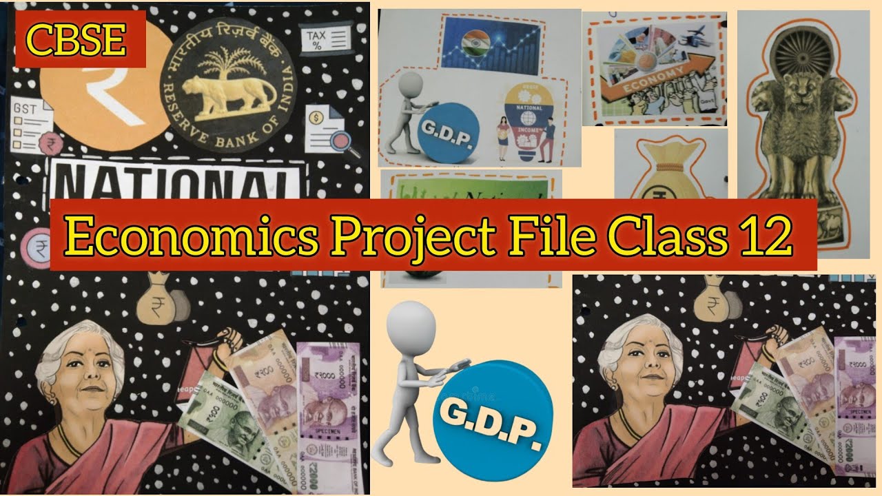 👀National Income Project File Class 12 | Economics Project File | Class ...