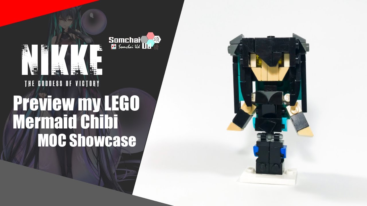 Preview my LEGO THE GODDESS OF VICTORY: NIKKE Mermaid Chibi | Somchai ...