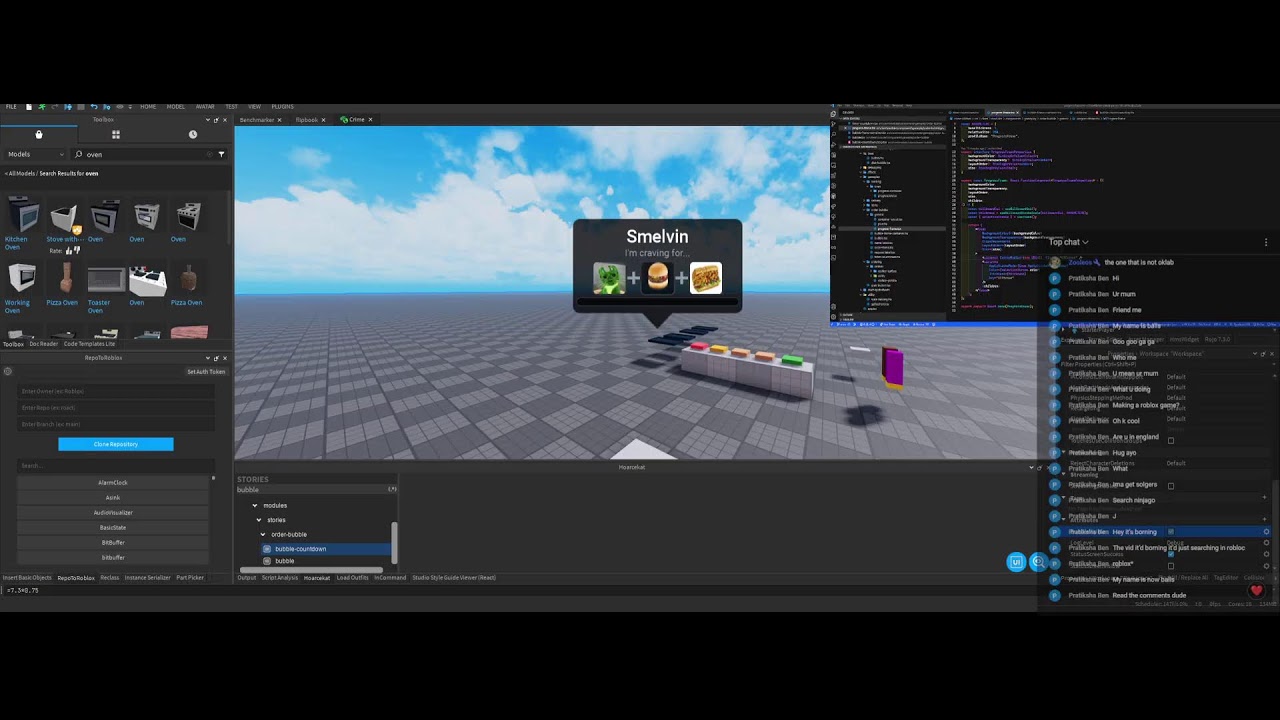 [Ping!] Roblox Game Development - Oven - YouTube