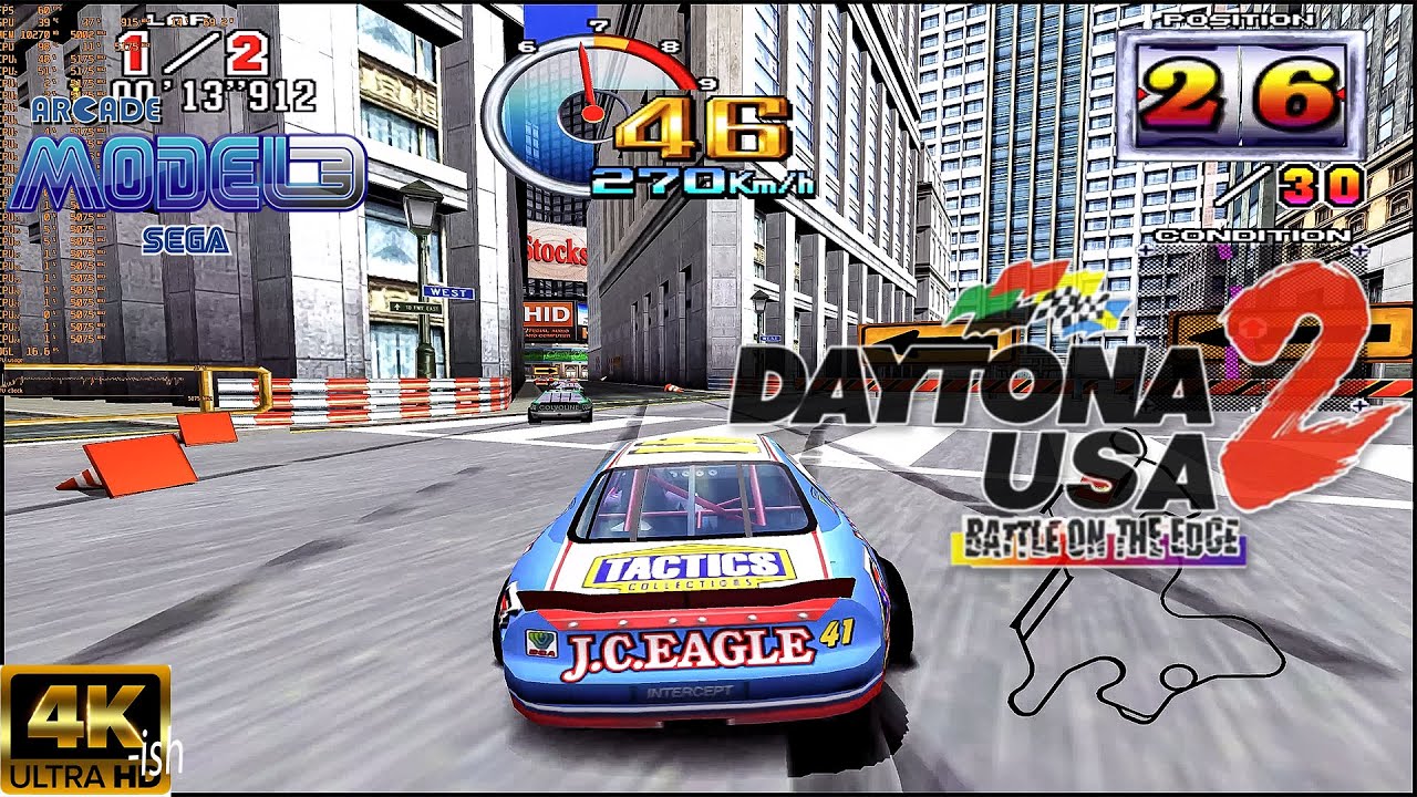 VIVID Retro HD Daytona USA 2 BOTE Supermodel Sega Model 3 Emulator|RTX ...