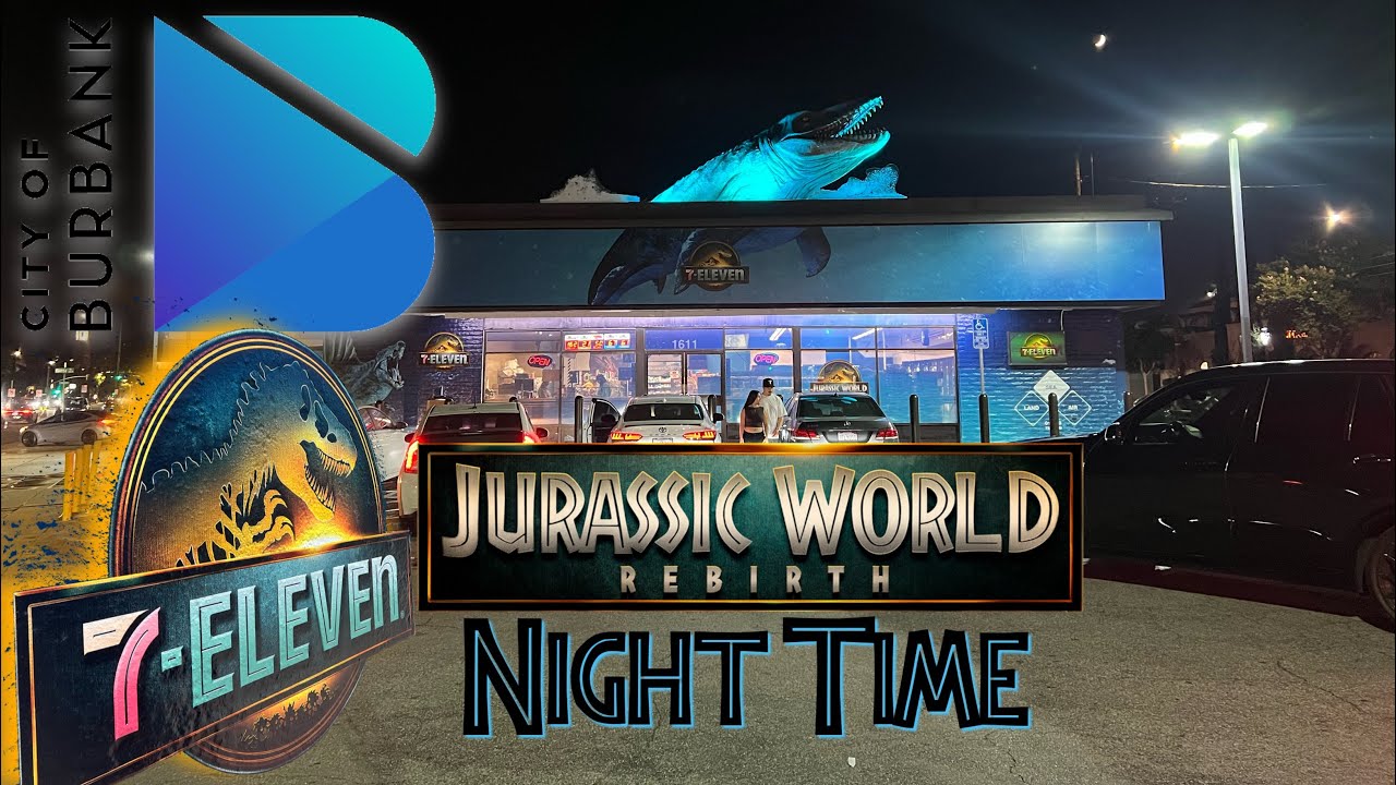 Jurassic World: Rebirth 7-Eleven Night Time - YouTube