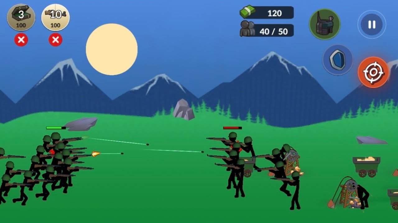 PvP Stickman WW2 || iOS/Android - YouTube