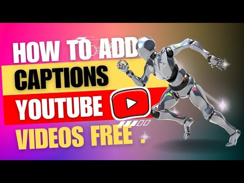 How to add captions on youtube video - YouTube