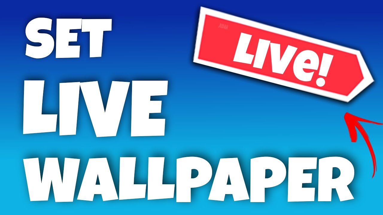 How to set Live Wallpaper to PC Windows 10 - YouTube