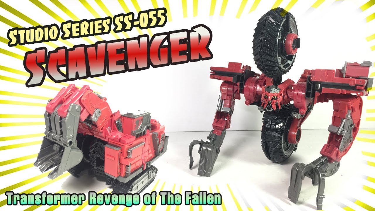 Studio Series SS 55 Leader class Scavenger Transformer RoTF Review ...