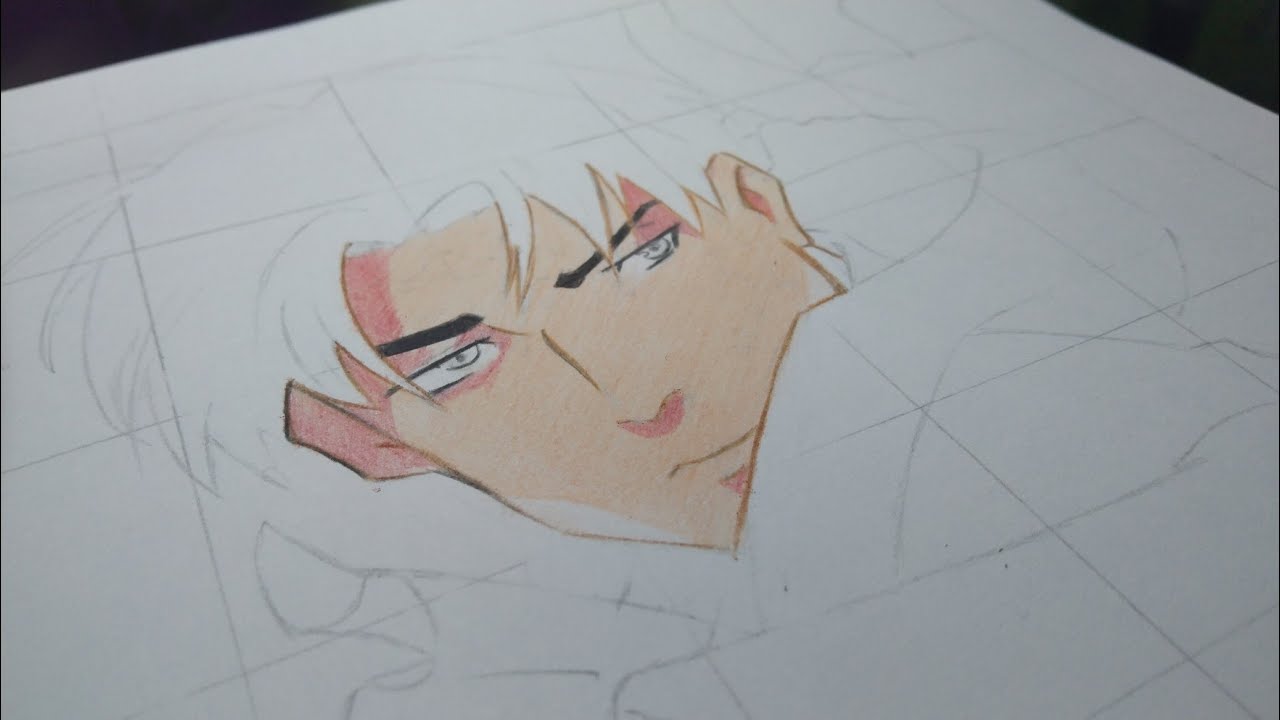 Cara mewarnai wajah Anime #Tutorial - YouTube