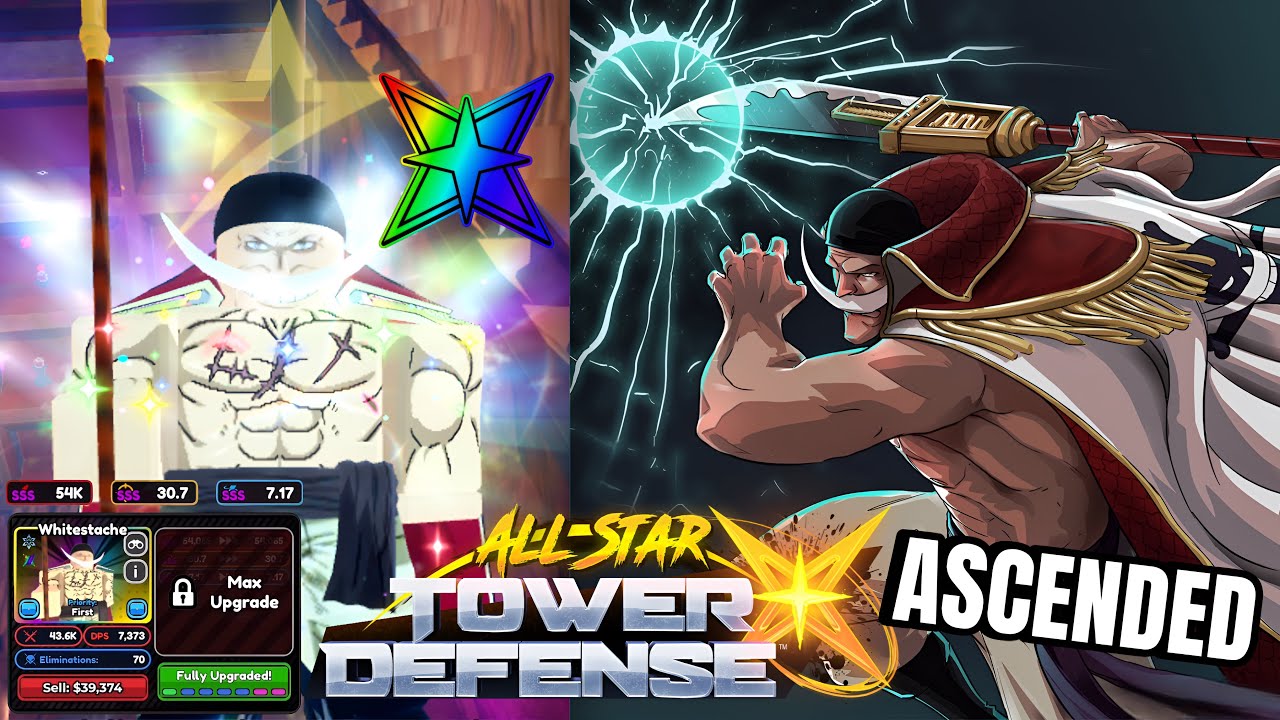 ASTD X ASCENDED ALL STAR WHITEBEARD IS BROKEN FULL AOE! [All Star Tower ...