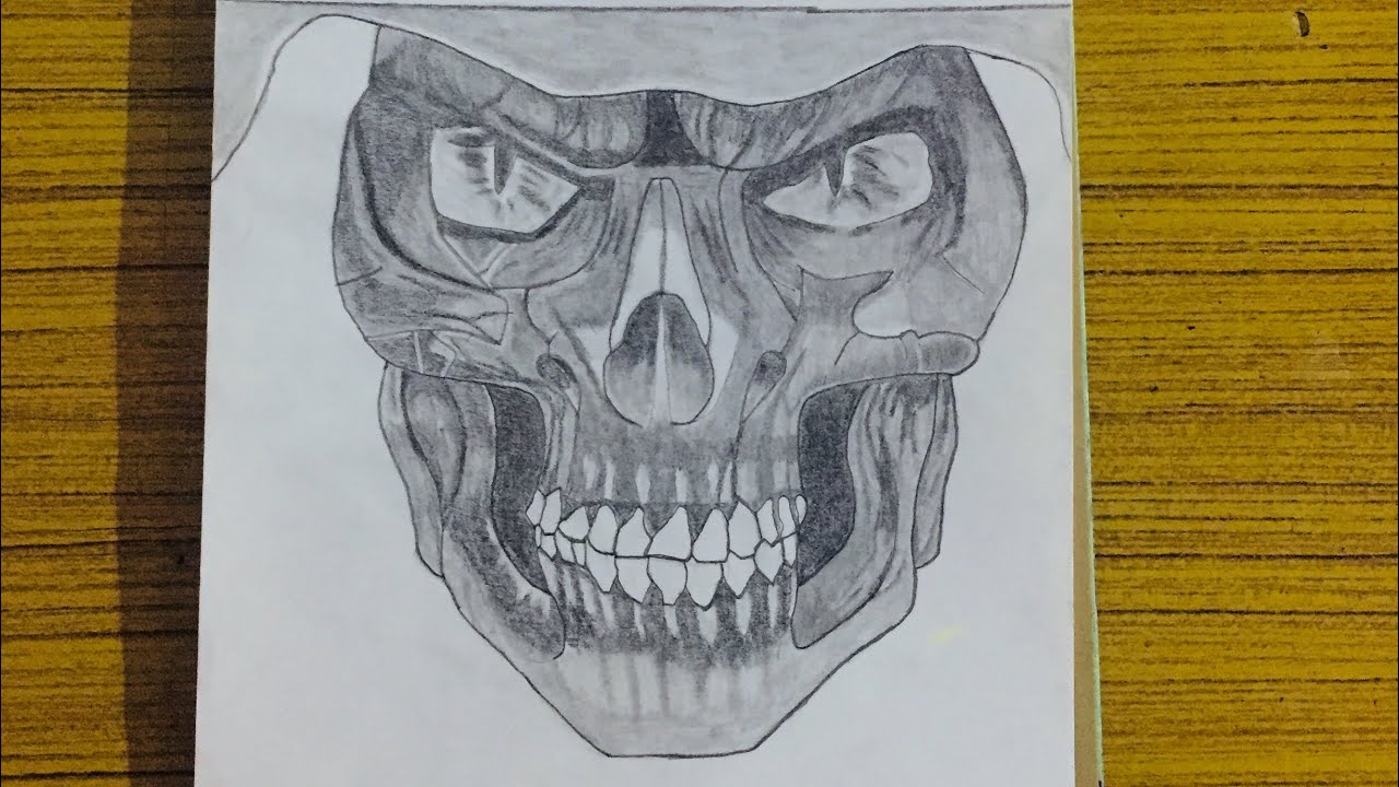 Skeleton Drawing How to Draw Skeleton Drawing - YouTube