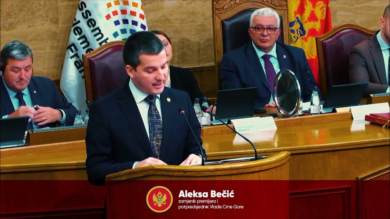 Bečić delegaciji PS Frankofonije: Borbu protiv kriminala i korupcije nastavljamo još ...