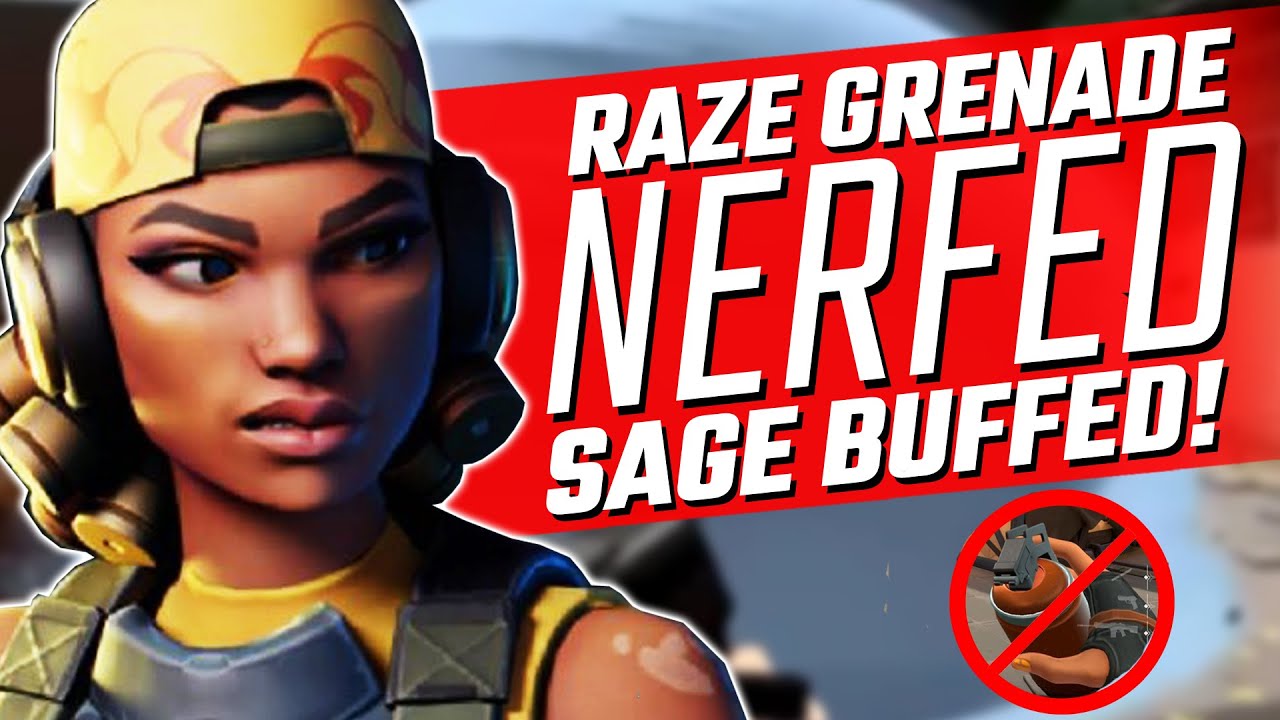 Valorant: Raze NERF & Sage BUFFED! - Riot Talks Anti Cheat - YouTube