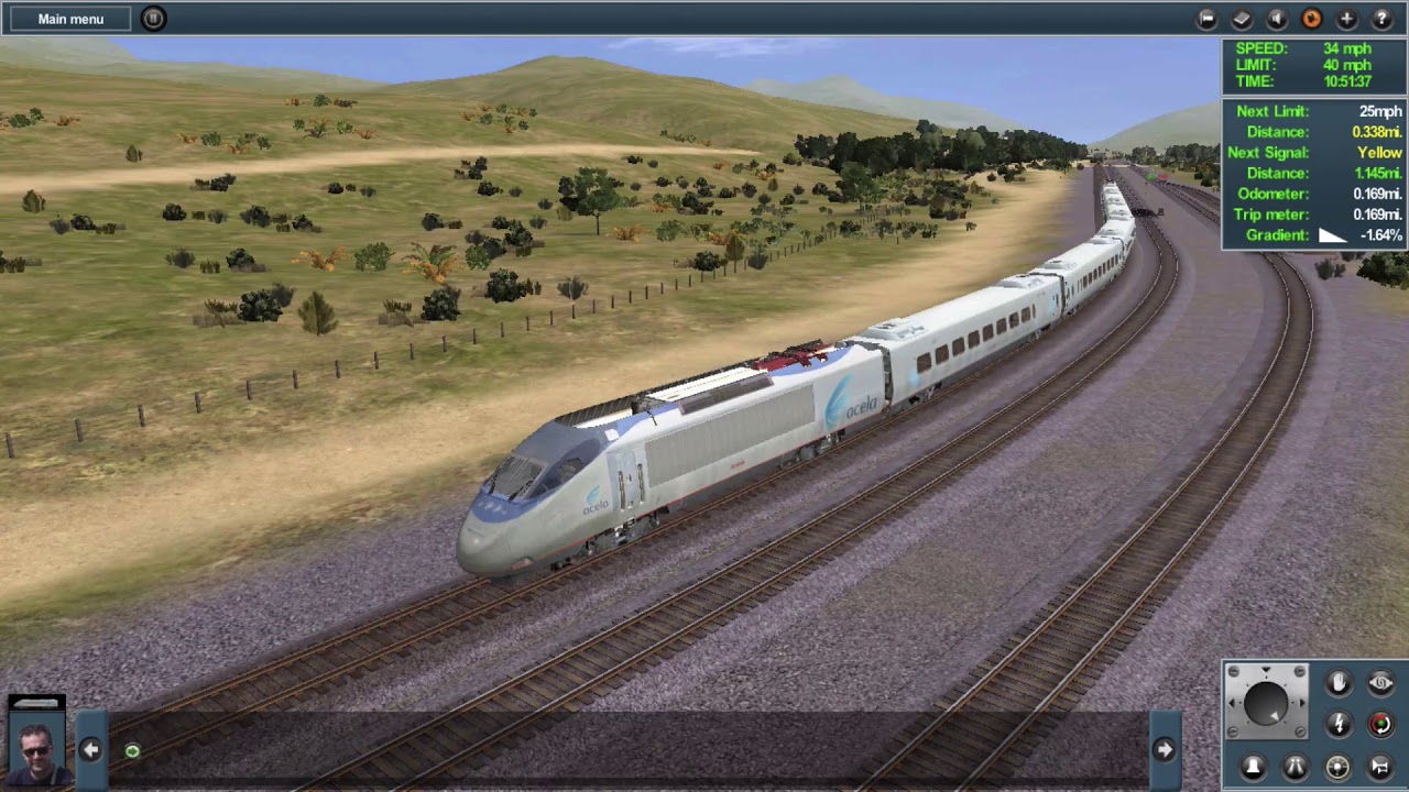 Acela Train Crashes: Trainz Simulator - YouTube