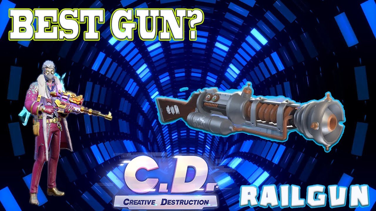 ONE BULLET IN THE CHAMBER CHALLENGE on CREATIVE DESTRUCTION (BEST GUN ...