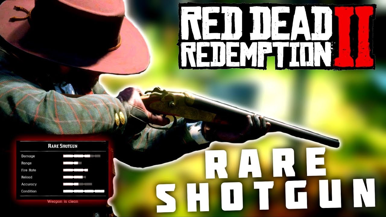 Red Dead Redemption 2 | Rare Shotgun - YouTube