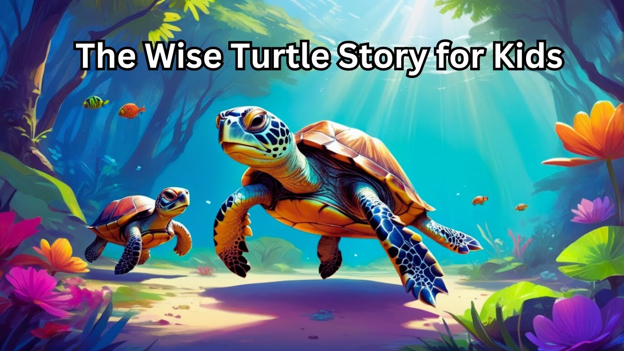 The Wise Turtle Story for Kids I Moral Story for Kids I Fun with ...