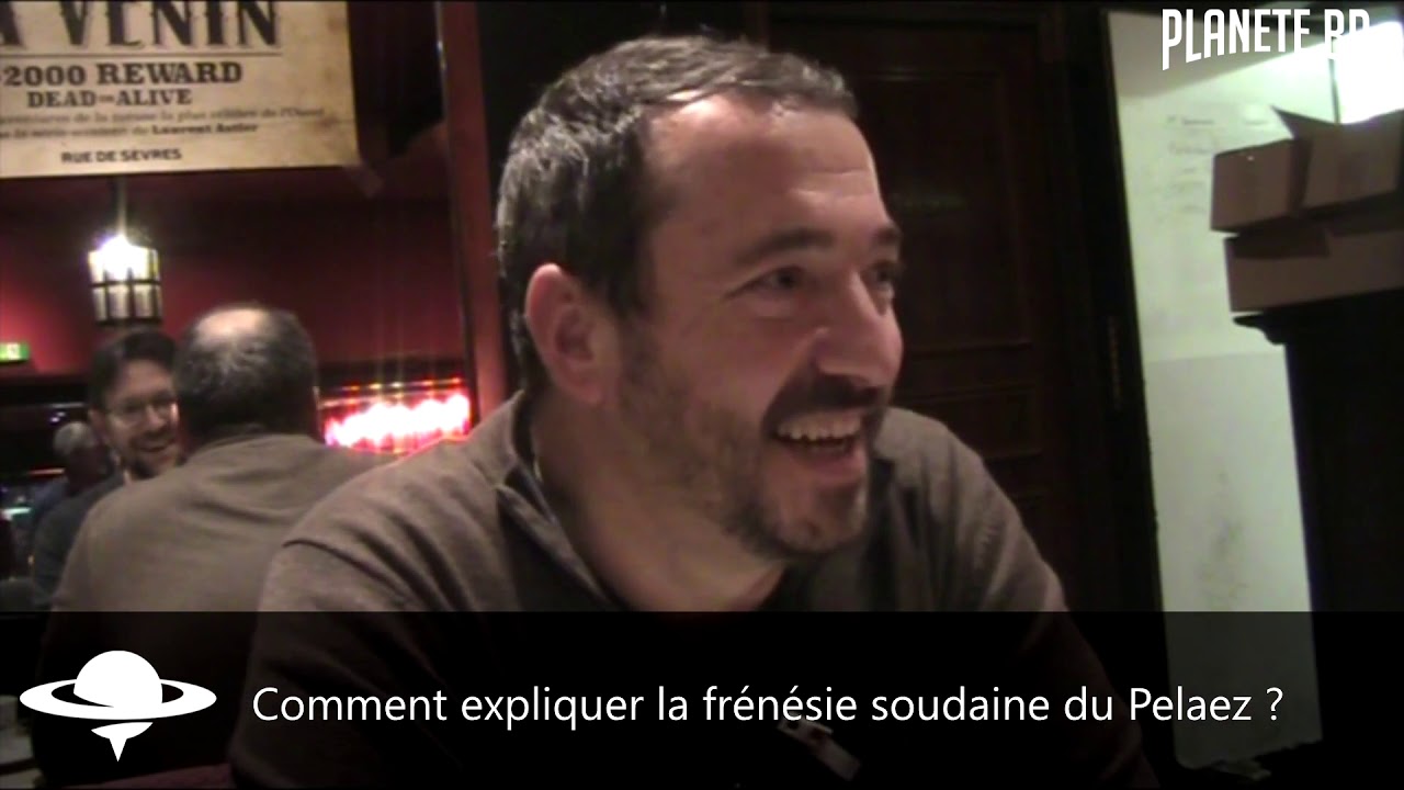 Philippe Pelaez en interview pour planetebd com 1080 - YouTube