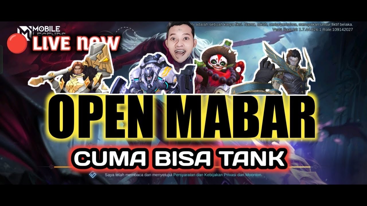 MINGGU MABAR | LIVE STREAMING MOBILE LEGEND | MOBILE LEGEND | LIVE MOBILE LEGEND - YouTube