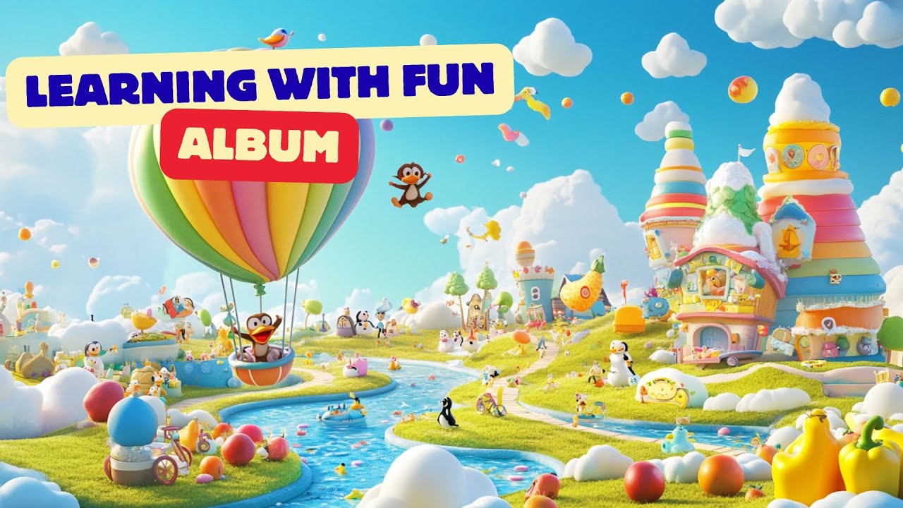 Learning with Fun Album 1 | 10 Catchy Kids Songs for ABCs, Colors ...