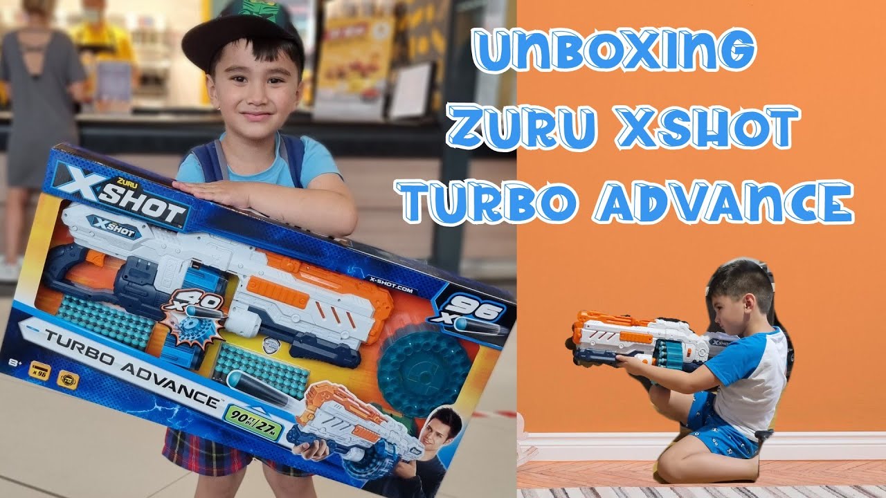 Unboxing Zuru XShot Gun Turbo Advance - YouTube
