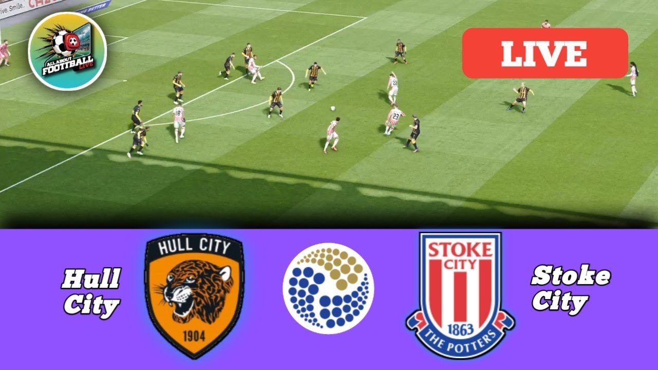 🔴Hull City vs Stoke City LIVE | EFL Championship 2024 | eFootball PES ...