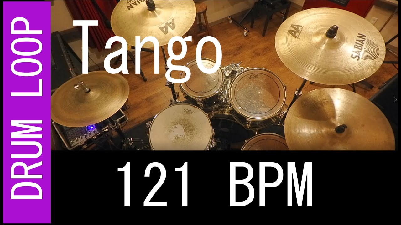 Tango drum Loop 121 BPM - YouTube