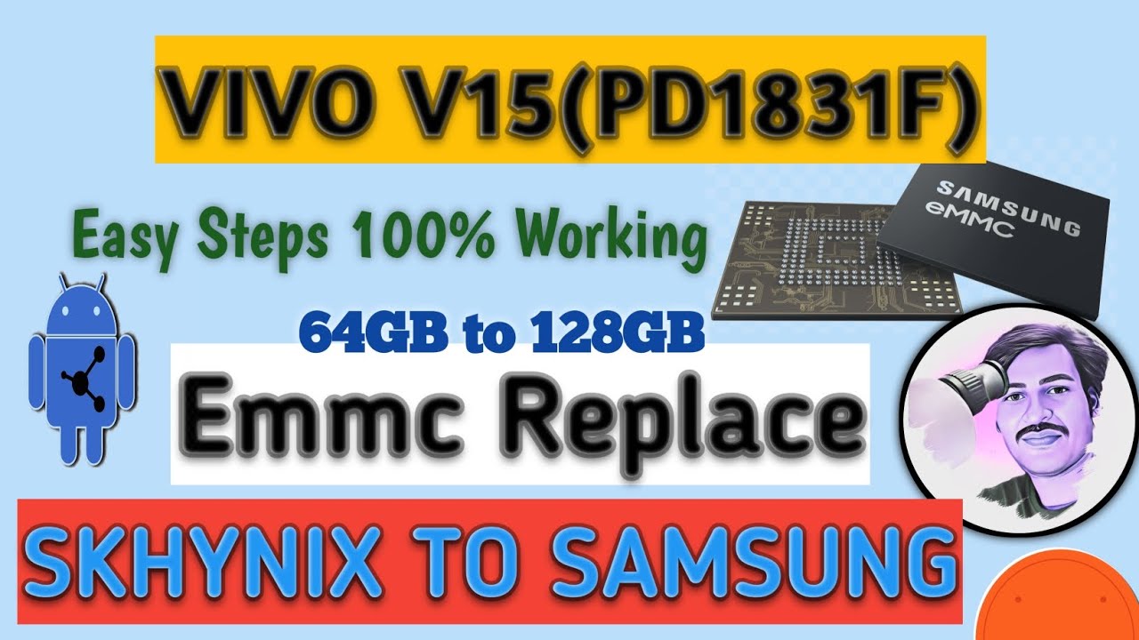 Vivo V15 Emmc Change 💥Vivo V15(PD1831F) Emmc Replace 128Gb |@Heet_Nagar #youtube #mobilerepair ...
