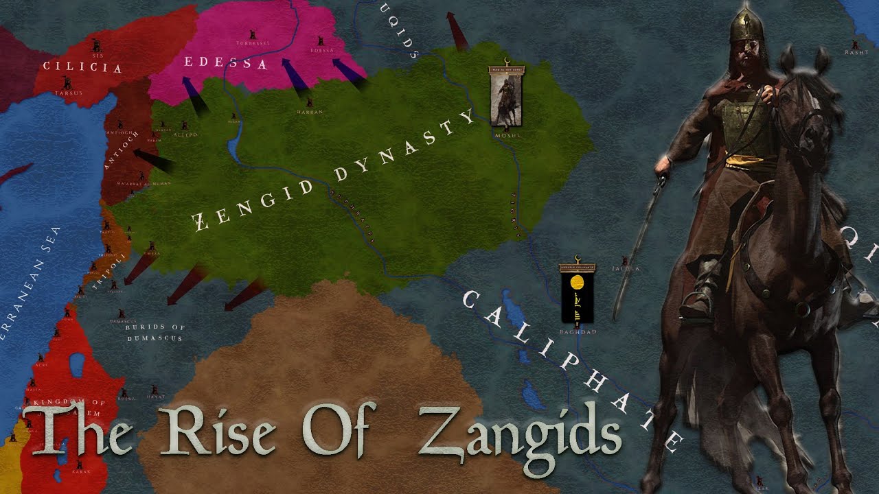 The Rise Of Zangids | Siege Of Atarib 1130 AD | Imad al-Din Zengi ...