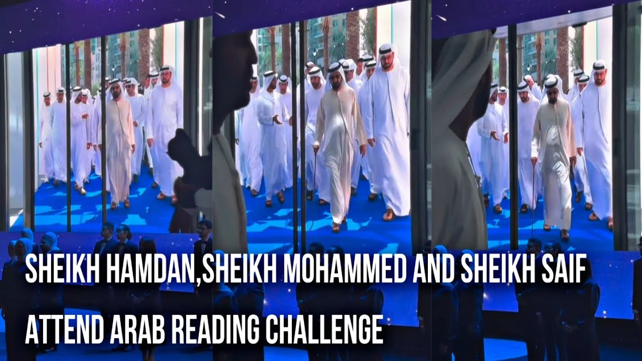 Sheikh Hamdan Fazza,Sheikh Mohammed Bin Rashid & Sheikh Saif Bin Zayed ...