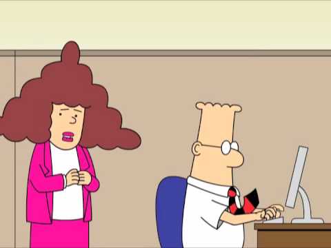Dilbert Animated Cartoons - Golden Egg and Mort Is Dead - YouTube