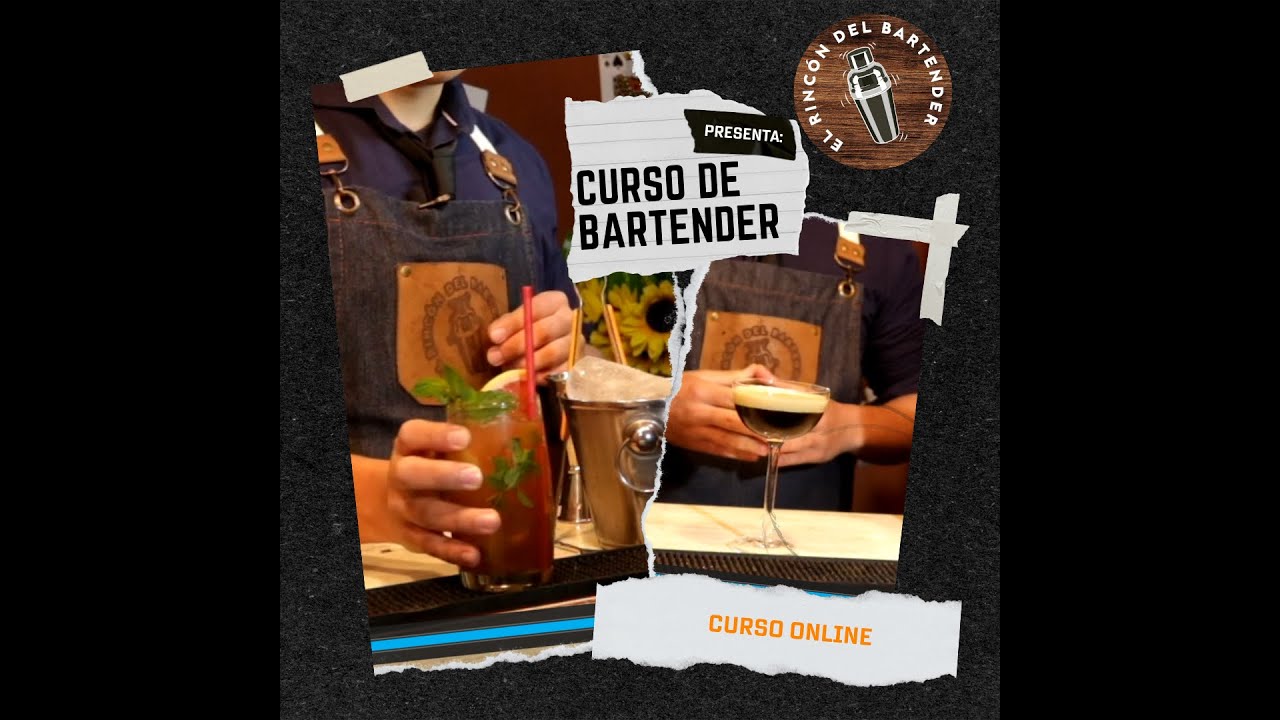 Curso de Bartender Profesional Técnica de Free pouring (video Gratis ...