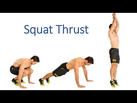 Squat Thrust Exercise - YouTube