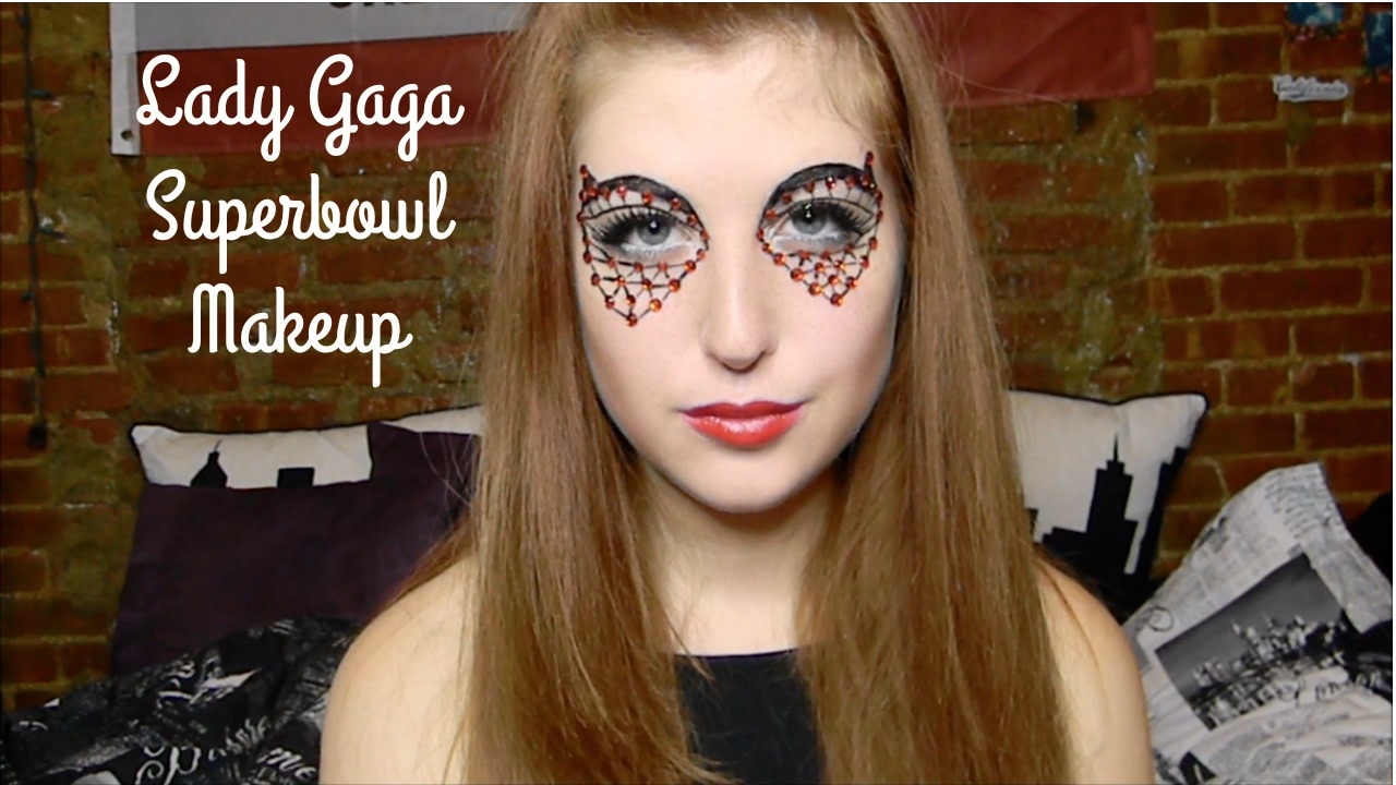 *LADY GAGA SUPERBOWL MAKEUP TUTORIAL* - YouTube