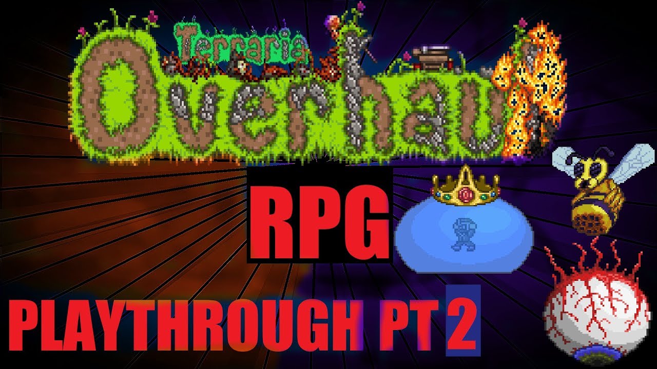 terraria Overhaul RPG mod playthrough pt 2 Boss Royale - YouTube