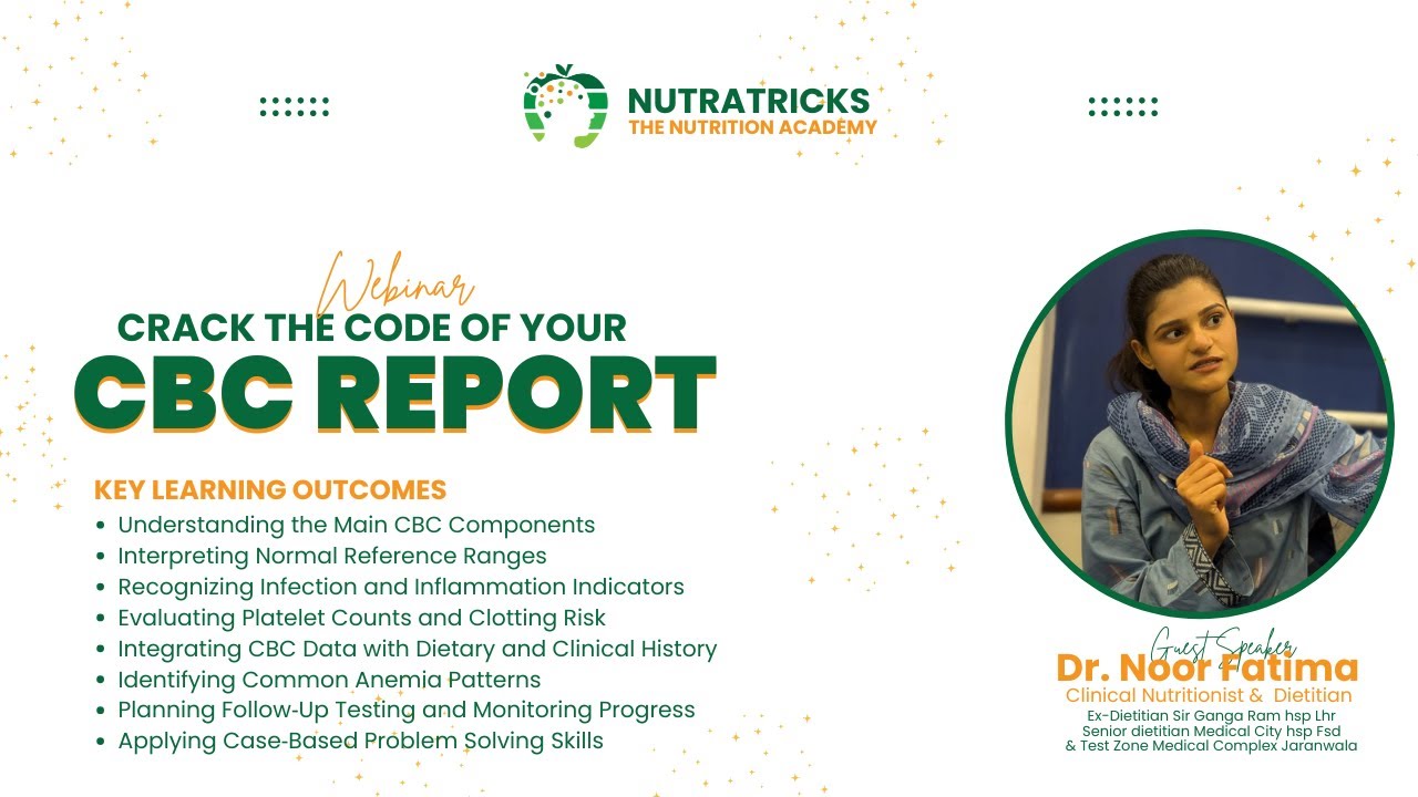 Crack the code of CBC Report Part 2 | Practical Nutrition Nutratricks - YouTube
