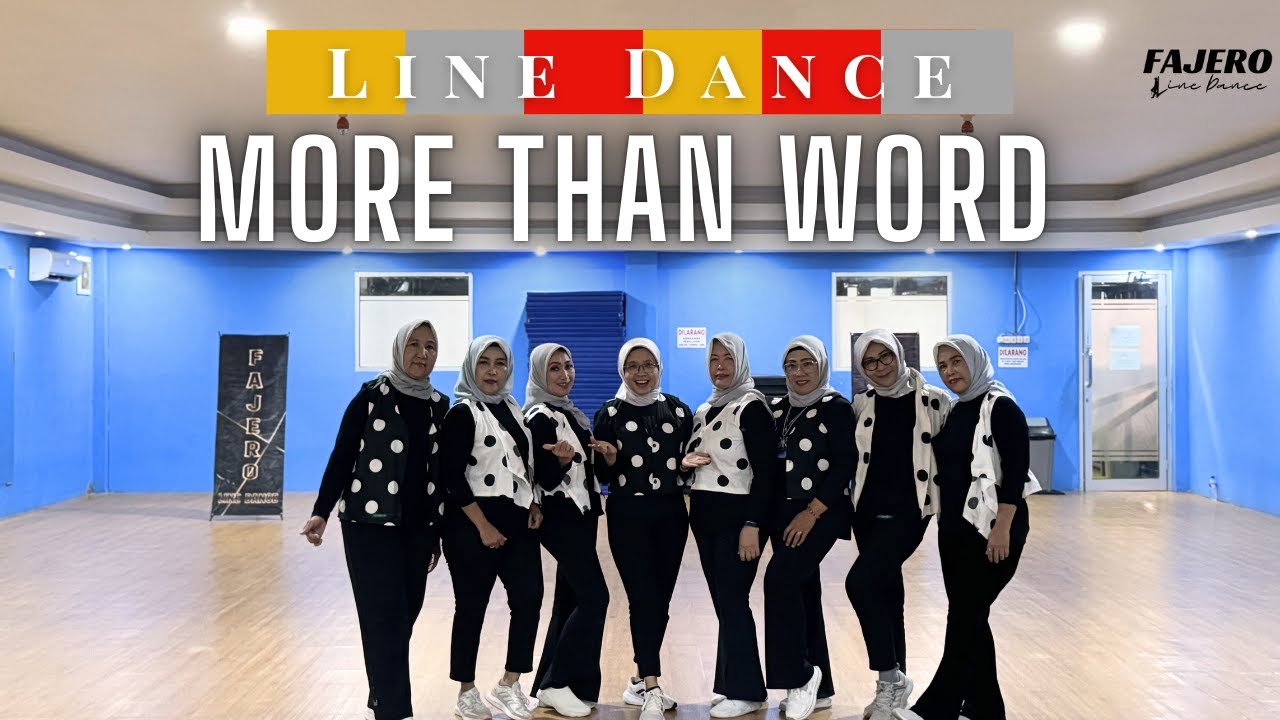 More Than Word Line Dance || Choreo : Lee Hamilton (SCO ...