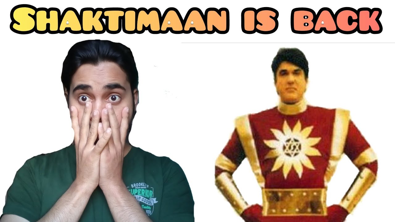 Shaktimaan is back | First Indian superhero | 2020 - YouTube