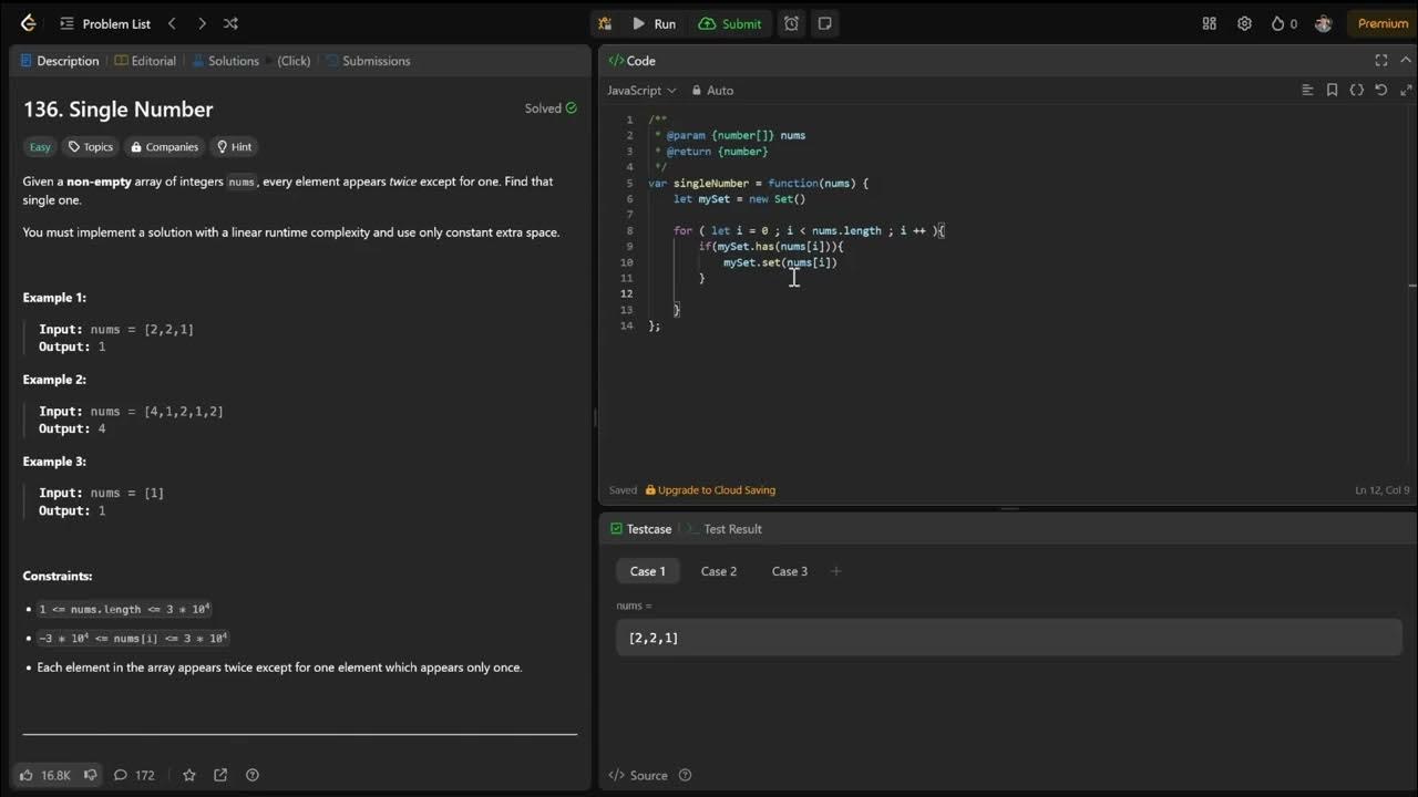 doing leetcode everyday until I get a job (day 47) - YouTube