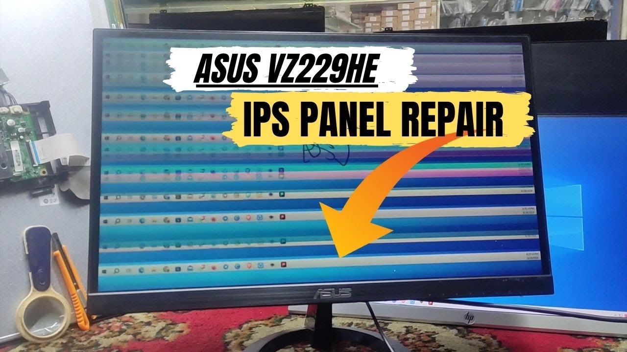 Monitor Repair Asus VZ229he IPS Panel Repair 2024 | Created by Afjal ...