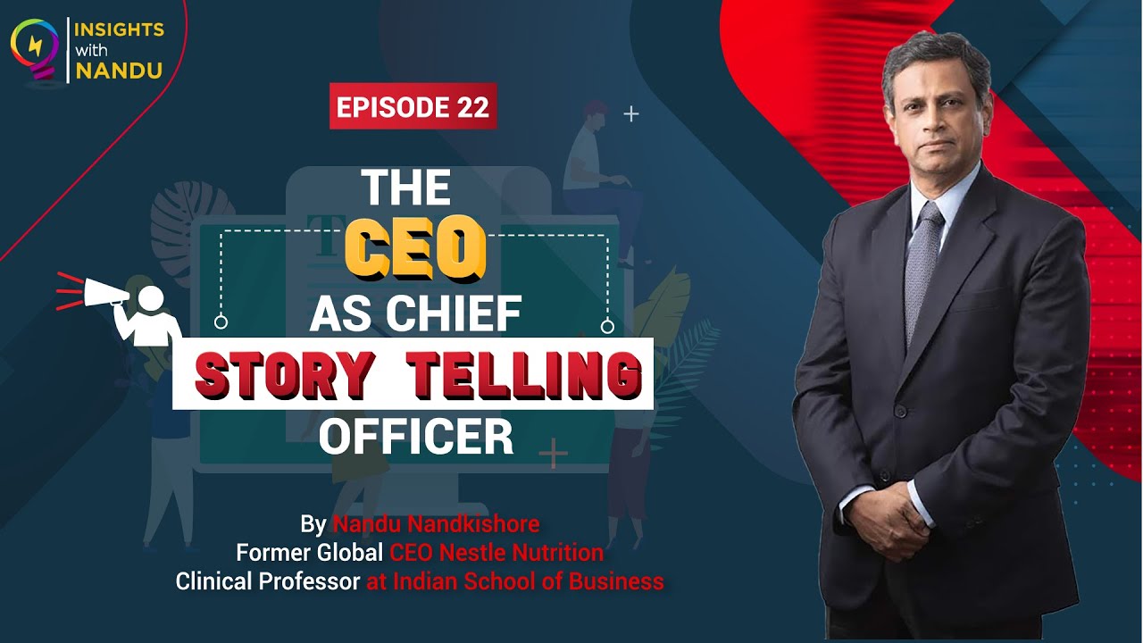 The CEO as a Chief Storytelling Officer | Episode 22 - YouTube