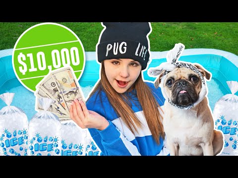 Last To Leave *FREEZING* ICE POOL Wins $10,000 CHALLENGE💰❄️| Piper Rockelle