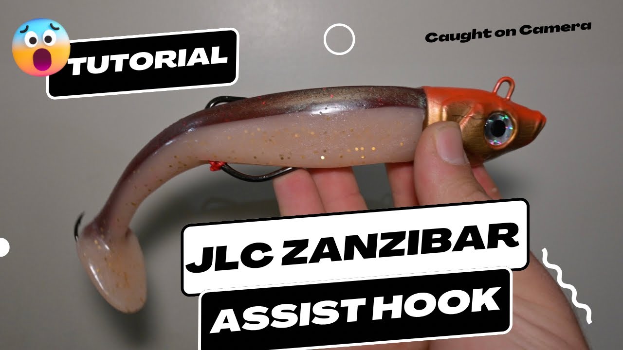 Setting Up Assist Hook On Jigging Lure - JLC ZANZIBAR - YouTube