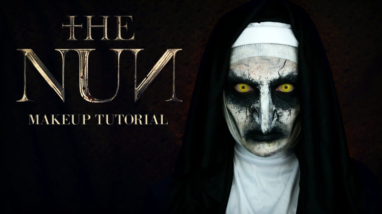 Valak Makeup Tutorial | Halloween 2018 | Madalyn Cline - YouTube