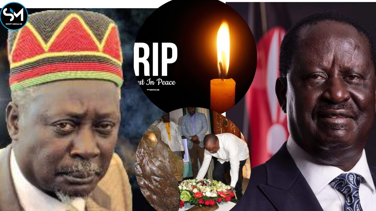 R I P: RAILA ODINGA'S Dad Jaramogi Oginga Odinga History How He Died ...