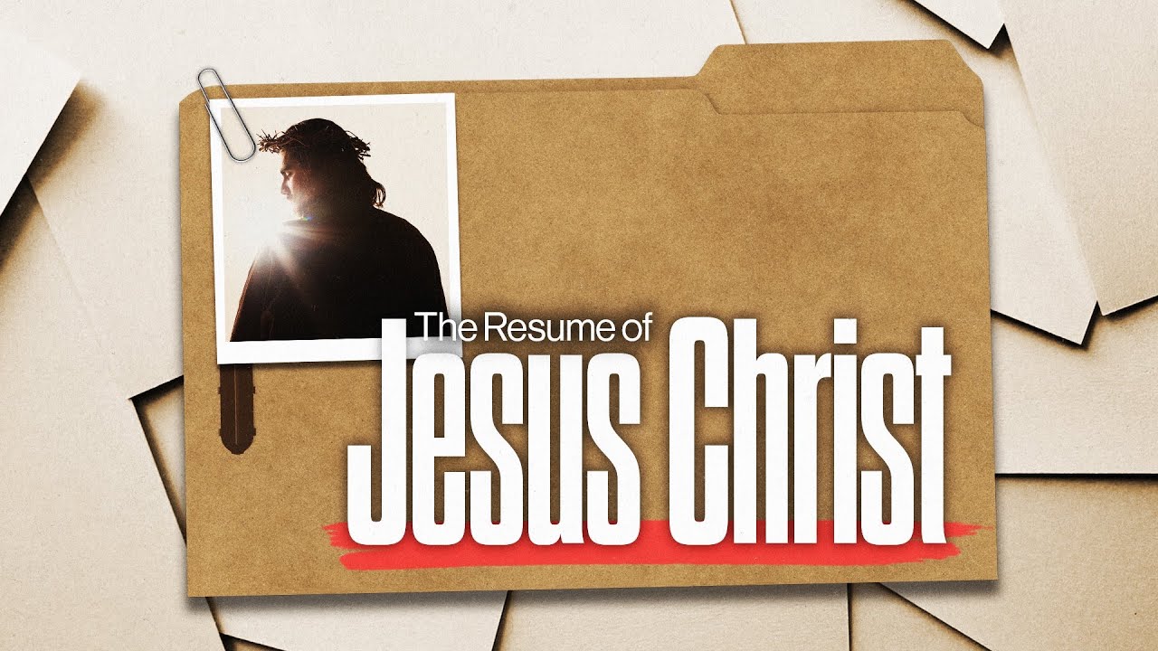 The Resume Of Jesus Christ - Qualifications: Why Do People Follow Jesus ...