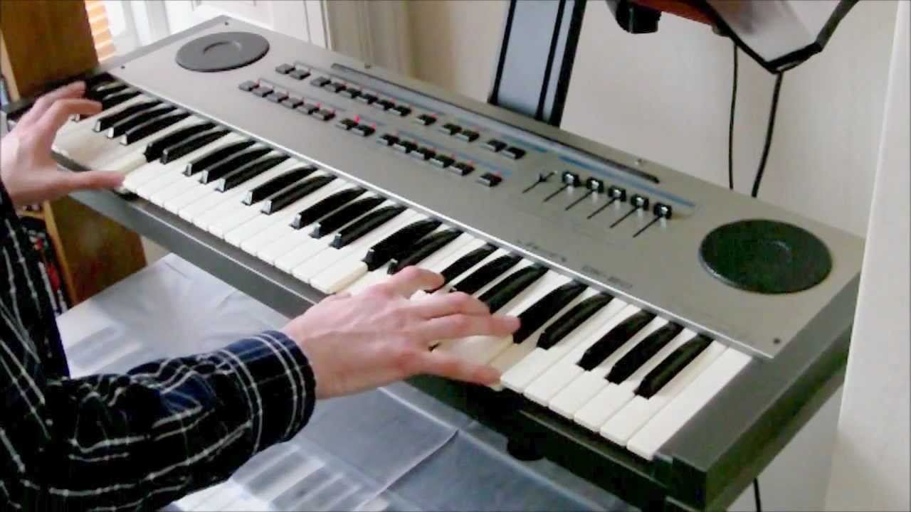 Jen DK-20 analog keyboard - YouTube