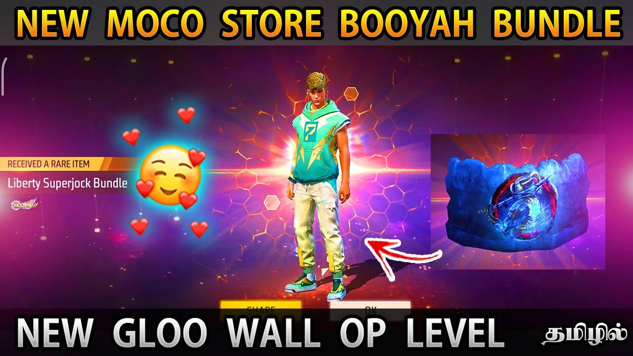 New Moco Store Booyah Day 2022 Bundle Spin Tamil | New Booyah Day 2022 Bundle in Moco Store ...