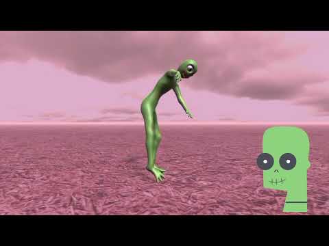 green uzeyli alien 👾 👾 👽 dance #dancingalien #aliendance