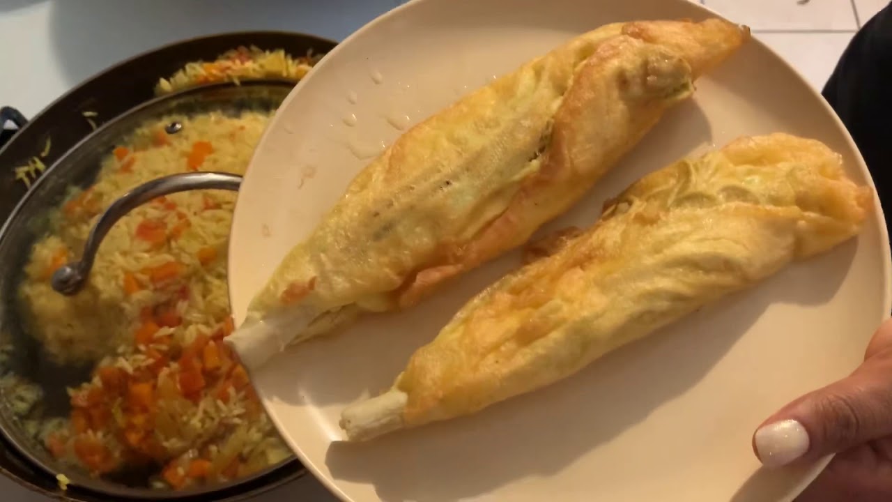 Comida Salvadoreña. PACAYAS Forrada con huevo. 😋😋 Receta de la suegra ...